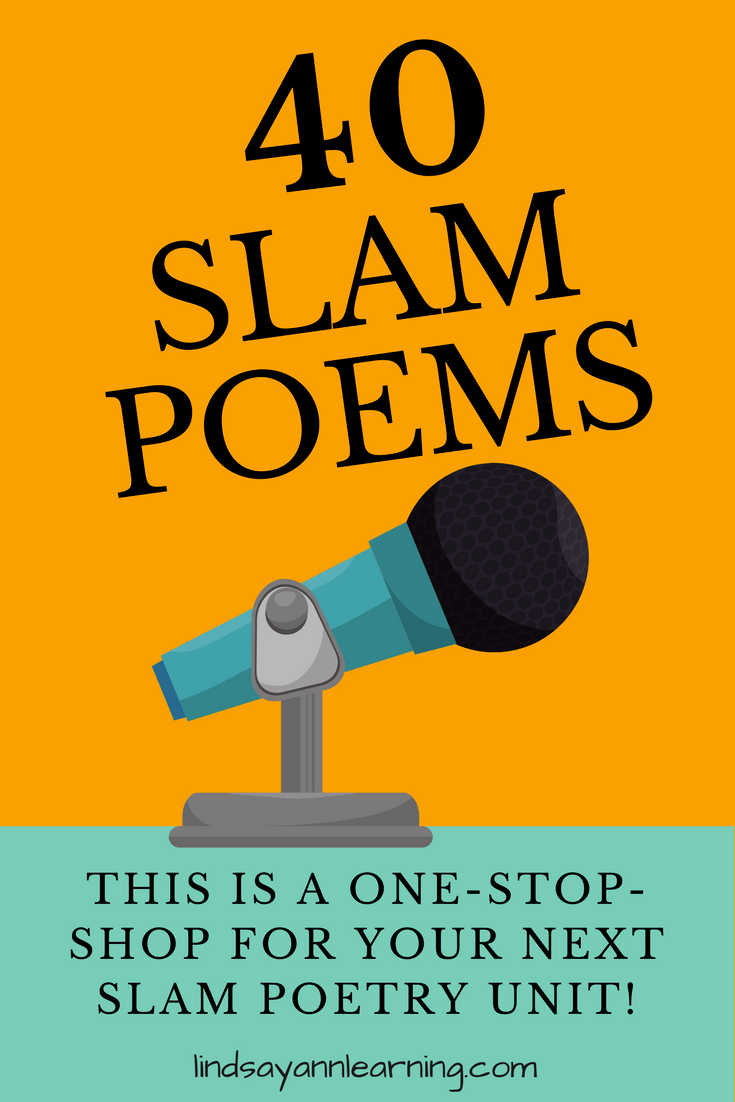 40 Slam Poems For English Language Arts Lindsay Ann Learning English 40 Slam Poems For English Language Arts Lindsay Ann Learning English