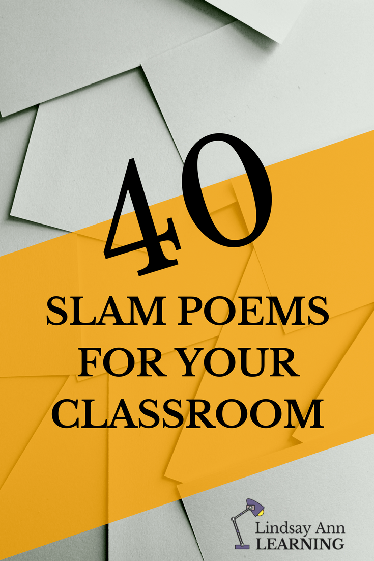 40 Engaging Slam Poems For English Class 40 Engaging Slam Poems For English Class