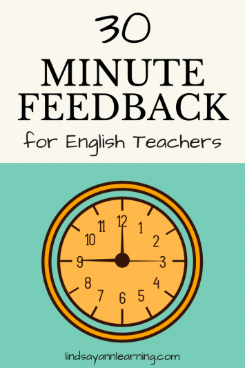 30 Minute Assessment Strategy for English Teachers - Lindsay Ann Learning