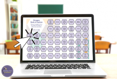3 Secrets to Low-Prep Hexagonal Thinking - Lindsay Ann Learning