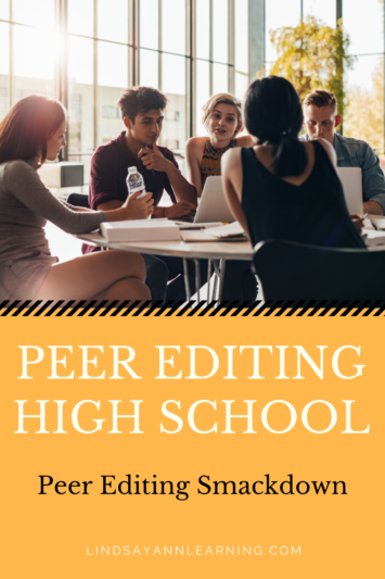 Peer Editing Smackdown - Lindsay Ann Learning English Teacher Blog