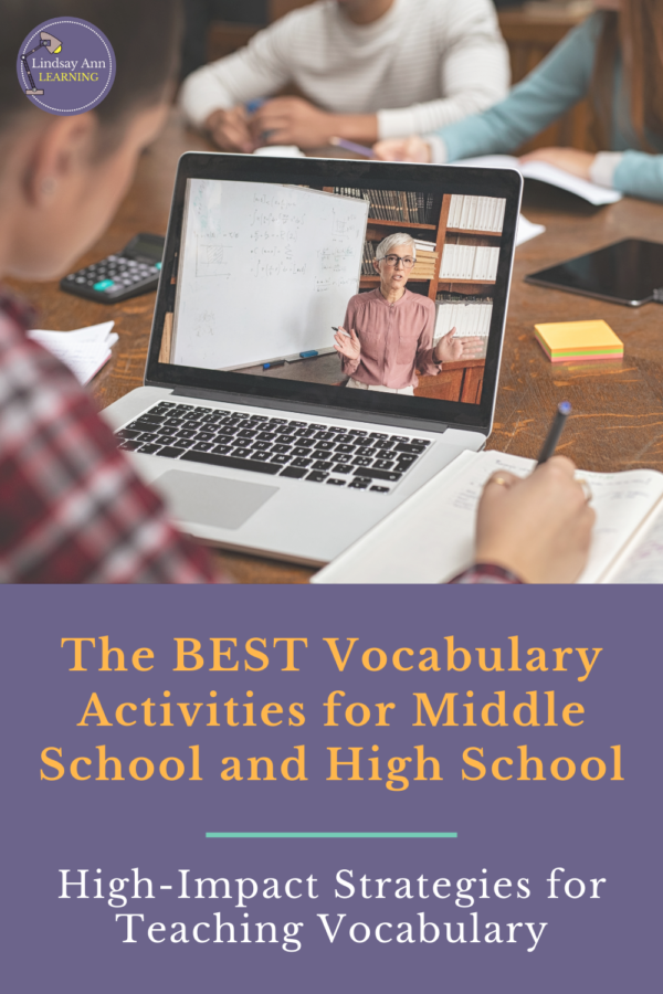 High-Impact Strategies for Teaching Vocabulary - Lindsay Ann Learning