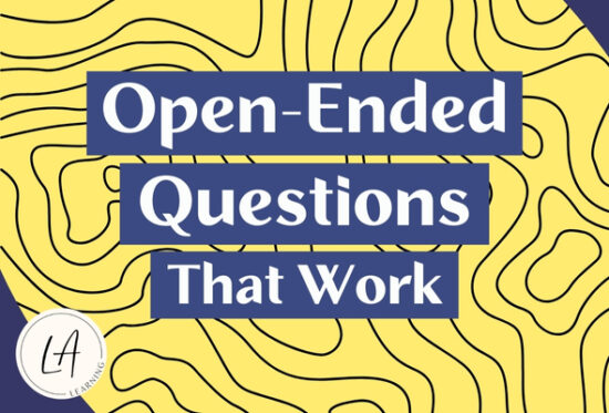 Open Ended Questions That Work - Lindsay Ann Learning English Teacher Blog