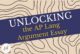 Beyond Persuasion: Unlocking the Nuances of the AP Lang Argument Essay ...