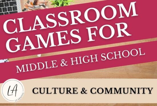 Fun Classroom Games for Building Relationships - Lindsay Ann Learning ...