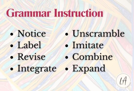 Refresh Grammar Instruction in Middle School & High School - Lindsay ...