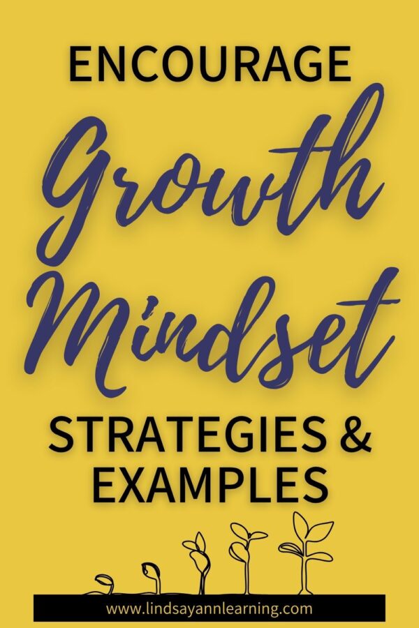 Encouraging Growth Mindset in Students: Strategies and Examples for ...